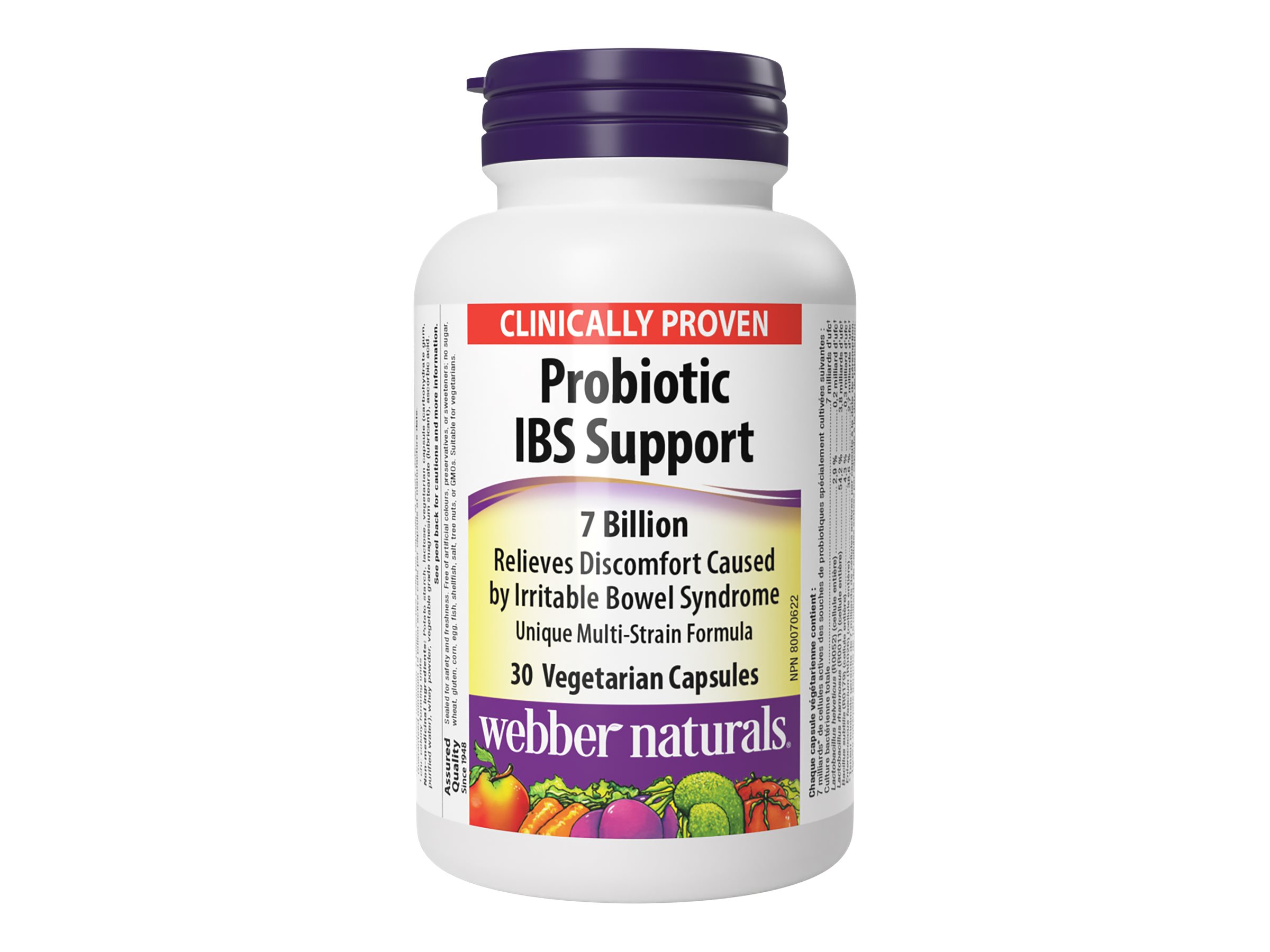 Webber Naturals Probiotic IBS Support Capsules - 30s