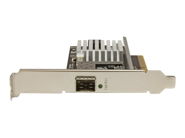 StarTech.com Carte réseau PCI Express à 1 port fibre optique 10 Gigabit Ethernet avec slot SFP+ ...